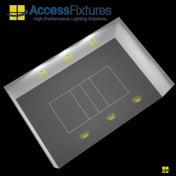 Volleyball Lighting - Indoor Volleyball Court LED Lighting